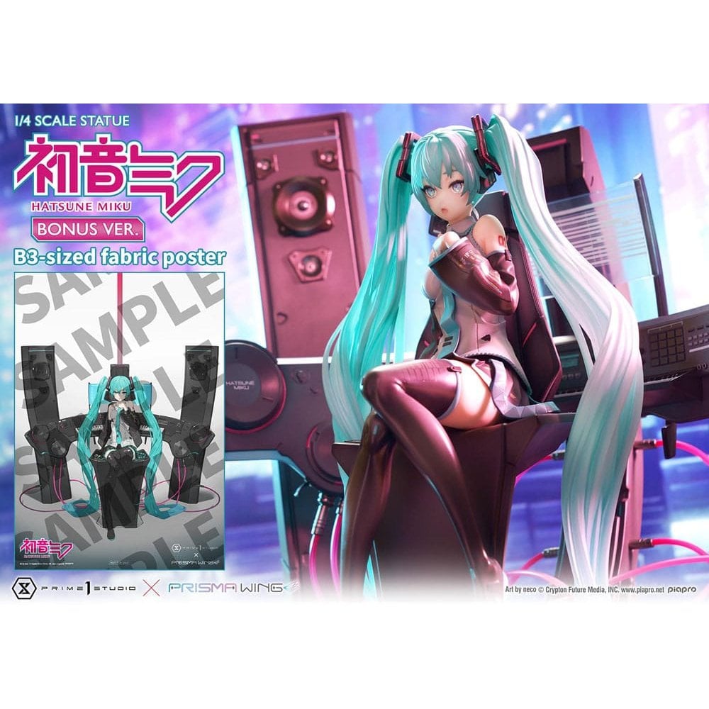 Prime 1 Studio Hatsune Miku 1/4 Scale Prisma Wing Hatsune Miku Art by ...