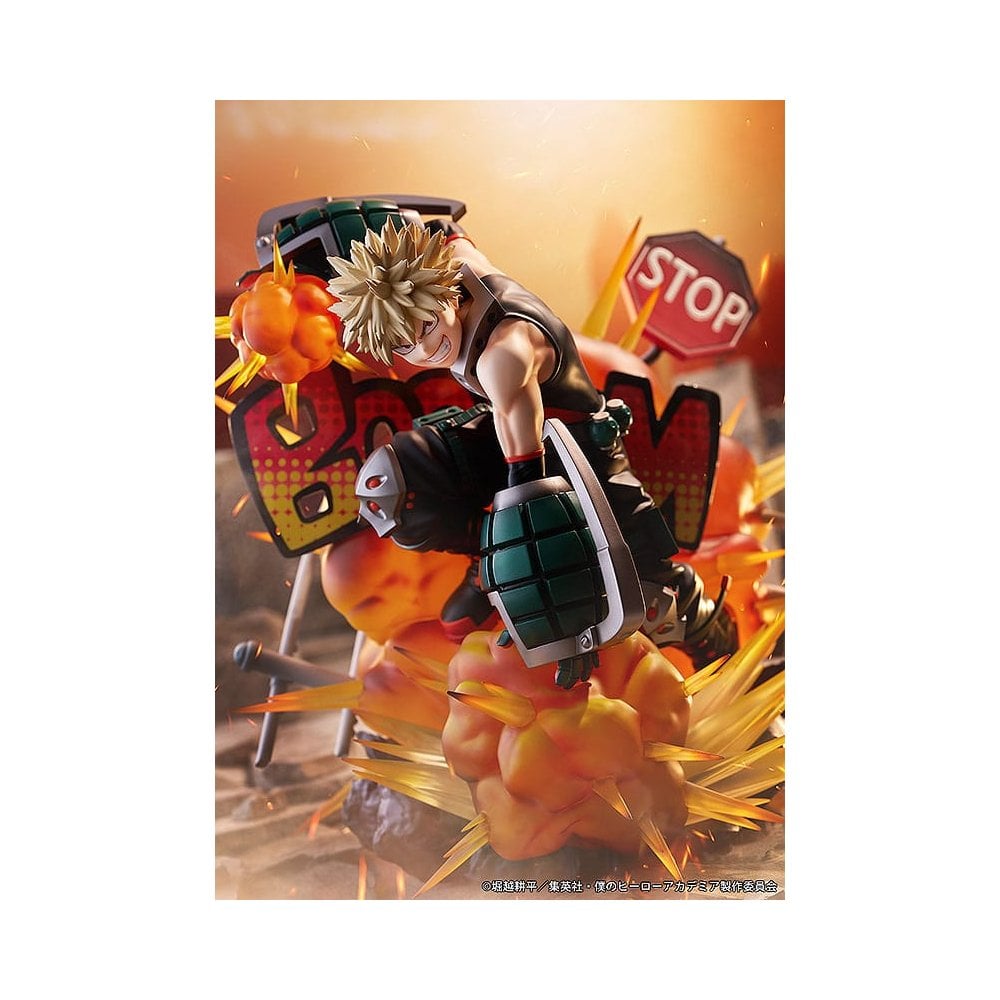 Takara Tomy My Hero Academia 1/7 Scale Katsuki Bakugo: Great Explosion ...