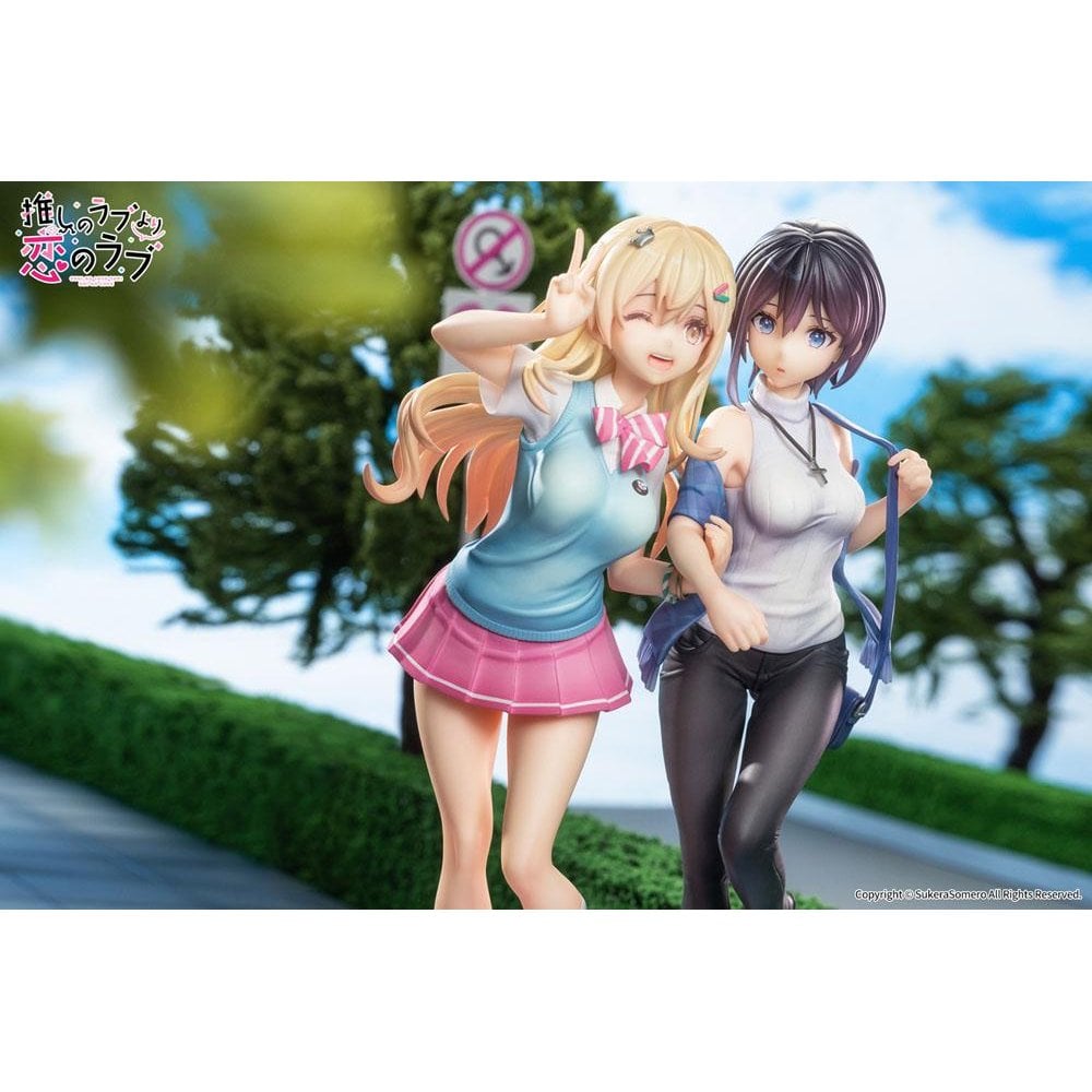 Apex Innovation OshiRabu: Waifus Over Husbandos Statue 2-Pack 1/7 Scale ...