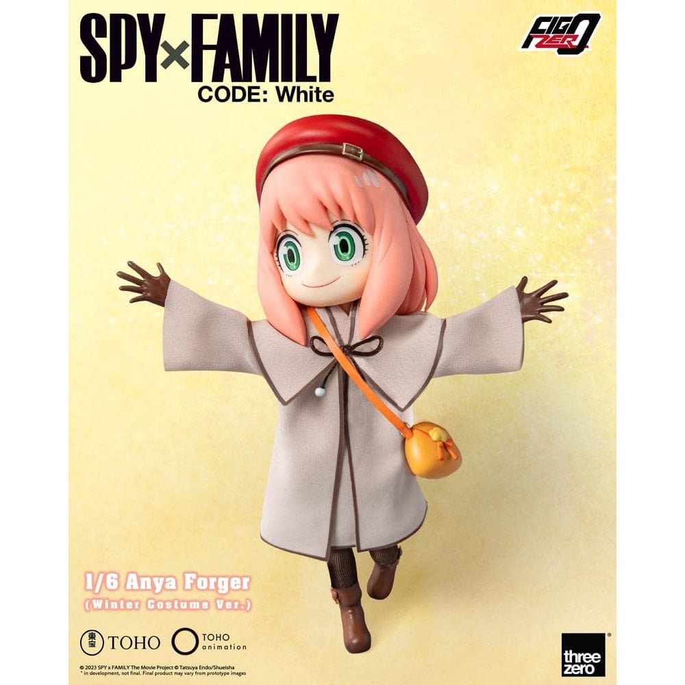 ThreeZero Spy x Family Code White 1/6 Scale FigZERO Anya Forger Winter Costume Ver.
