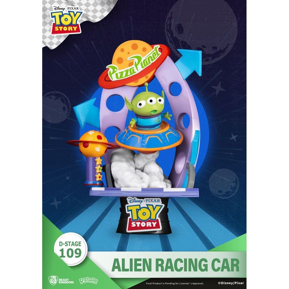 Beast Kingdom Toys Toy Story D-Stage Alien Racing Car