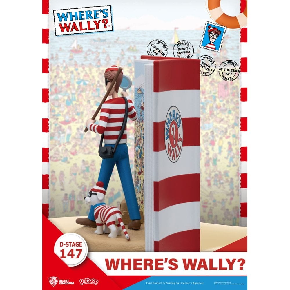 Beast Kingdom Toys Where's Wally D-Stage Where's Wally