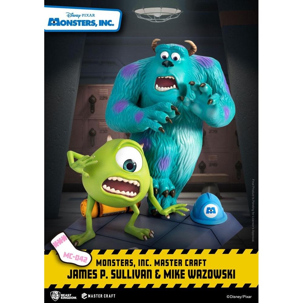 Beast Kingdom Toys Monsters, Inc. Master Craft James P. Sullivan & Mike ...