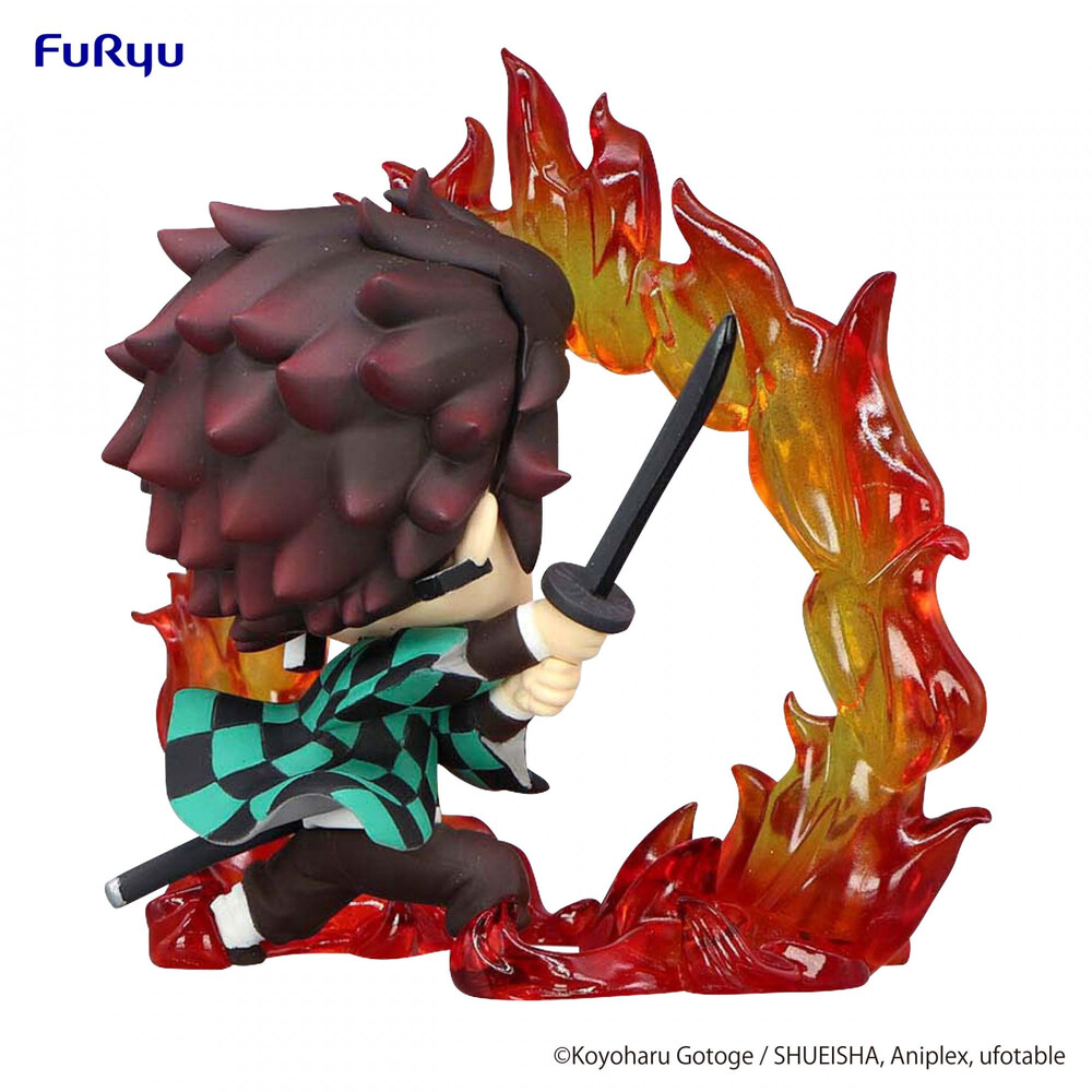 Furyu Demon Slayer Kimetsu no Yaiba Hold Figure - Tanjiro Kamado ...