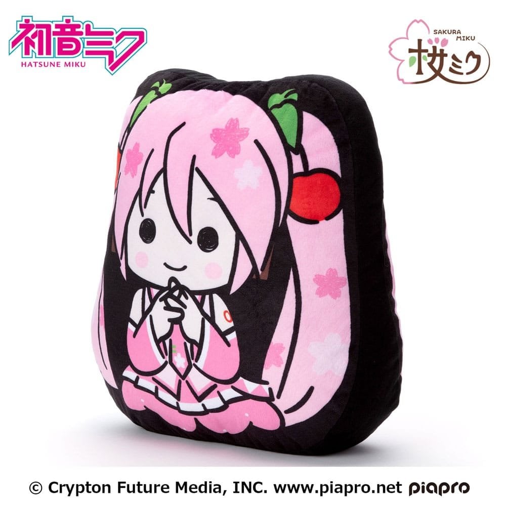 SEGA Goods Hatsune Miku 2D Plush Figure Sakura Miku